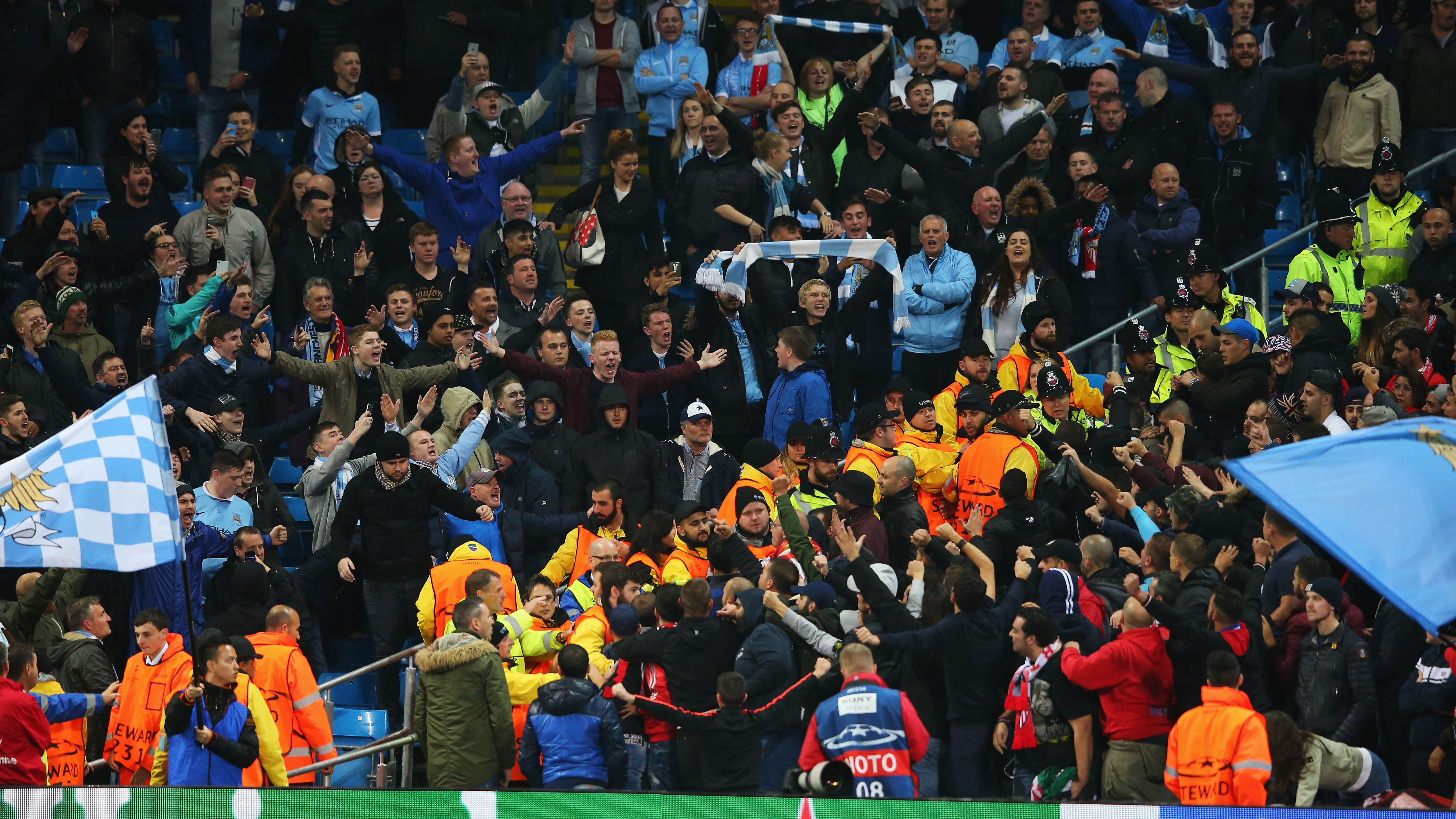 Manchester City face UEFA investigation for anthem protest | Sporting ...