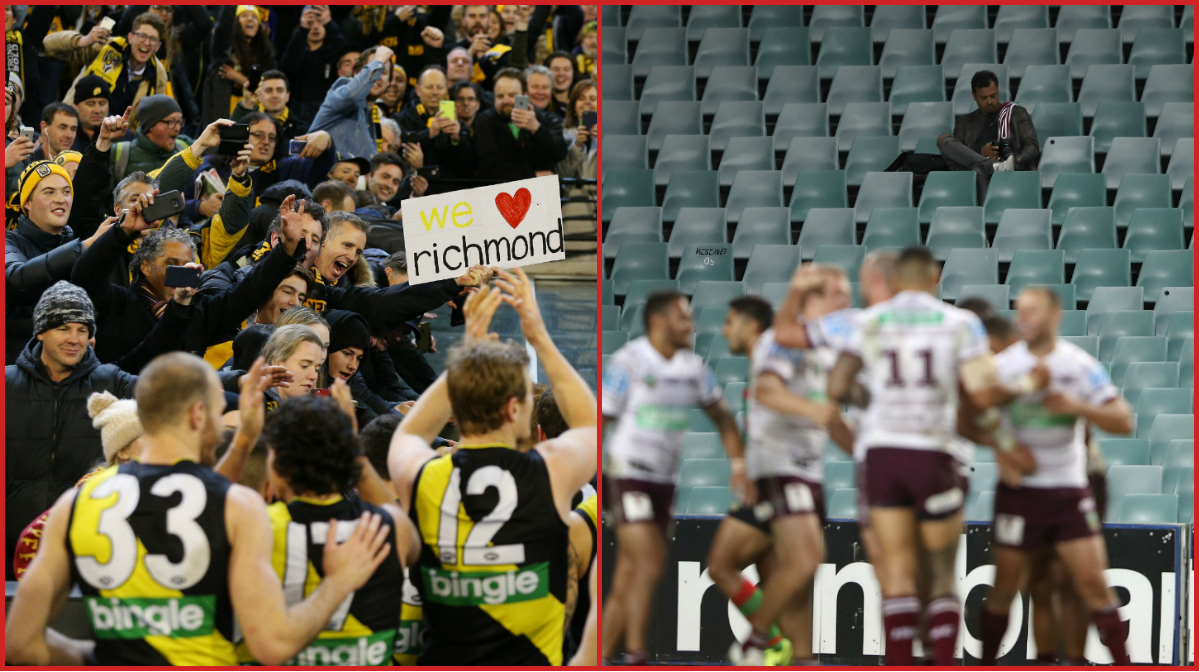 AFL dwarfs NRL finals crowd sizes | Sporting News Australia