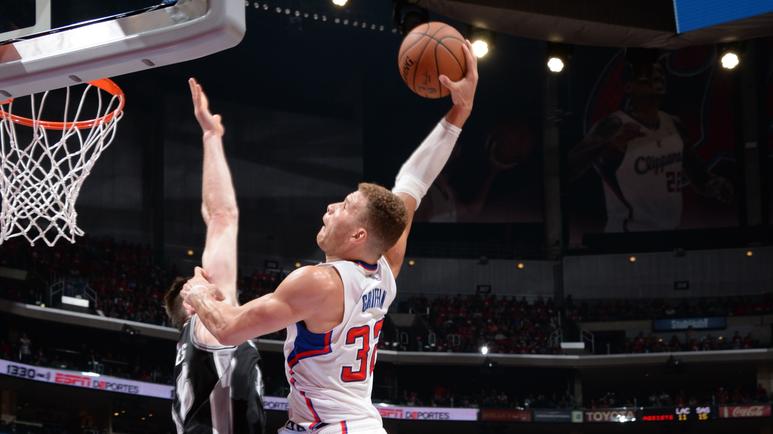 Blake Griffin explodes on San Antonio Spurs | NBA.com Australia | The ...
