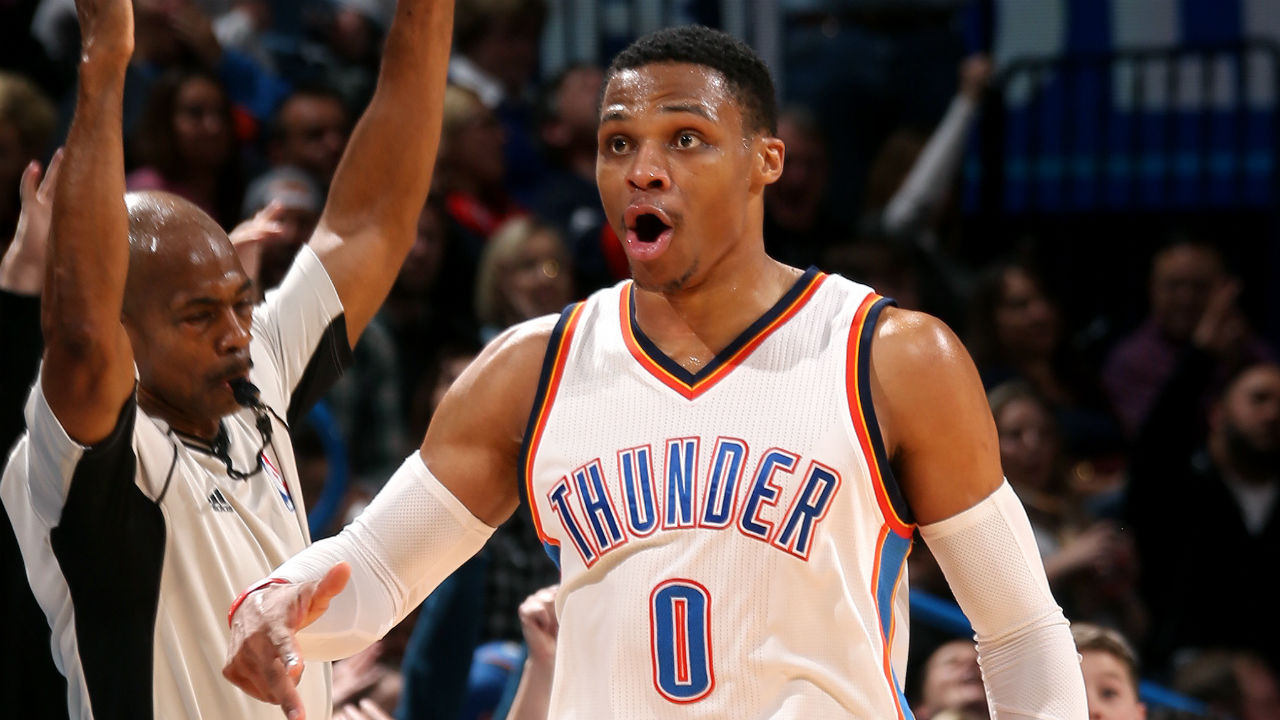 Westbrook posts 17th triple-double of the season in win over Denver ...