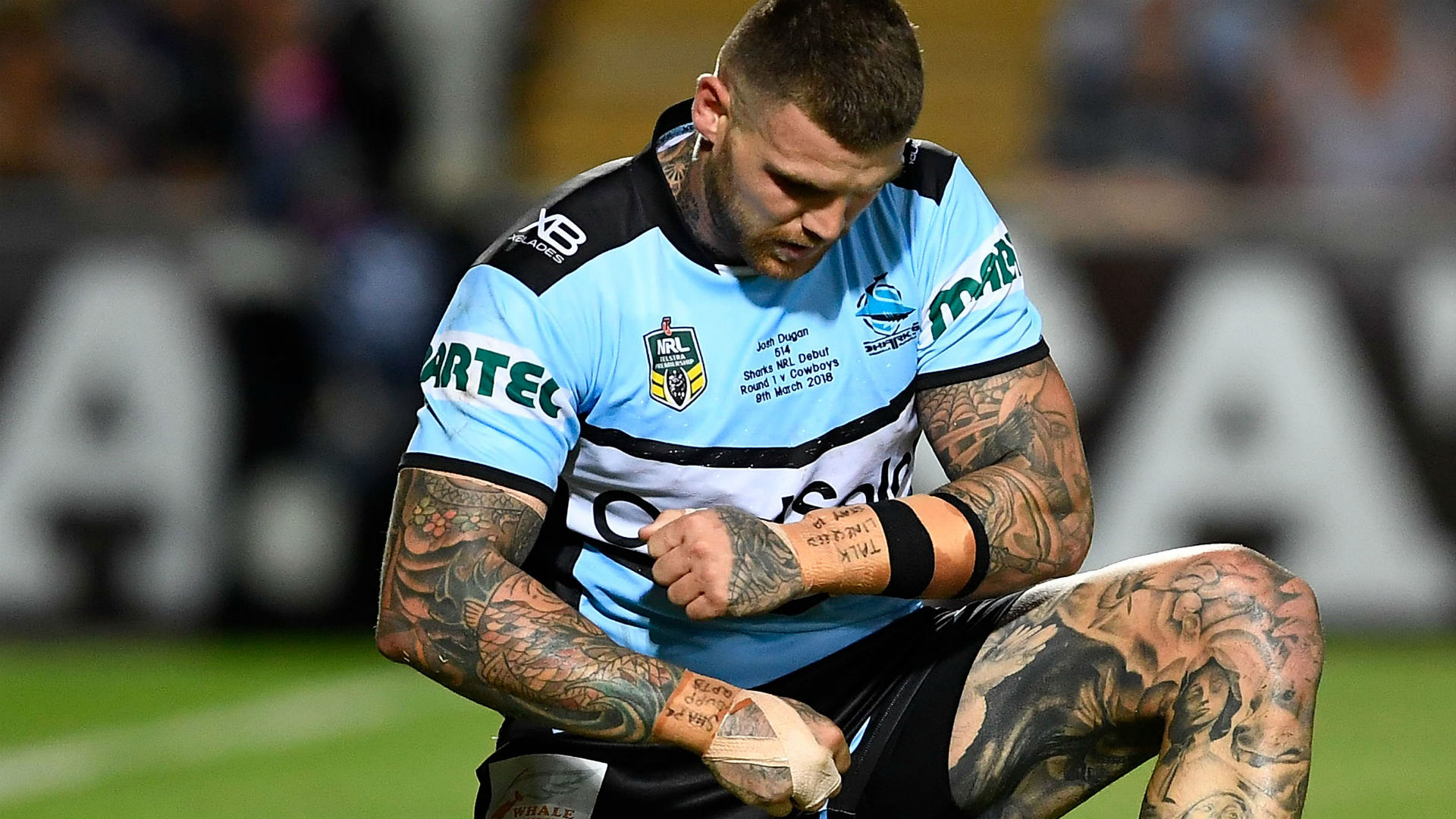Josh Dugan's post-try celebration divides rugby league world | Sporting ...
