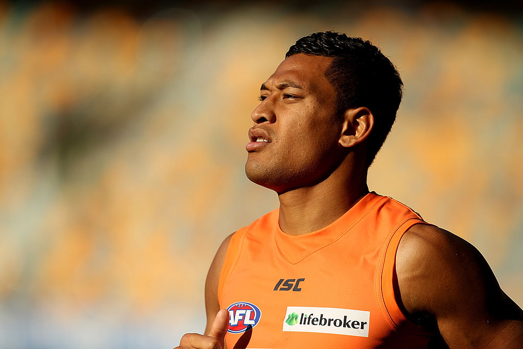 Folau reveals why he joined the Giants and the difficulty of leaving ...