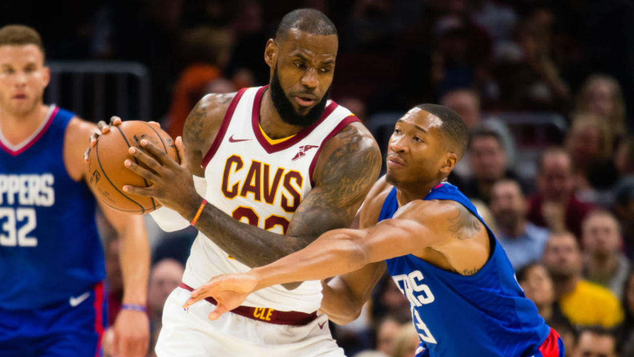 LeBron posted huge double-double in Cavs comeback win over the Clippers ...