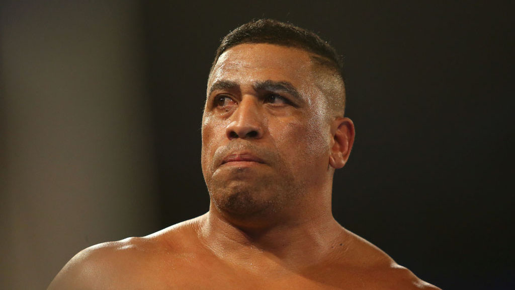 John Hopoate suffers TKO loss to former heavyweight world champion ...