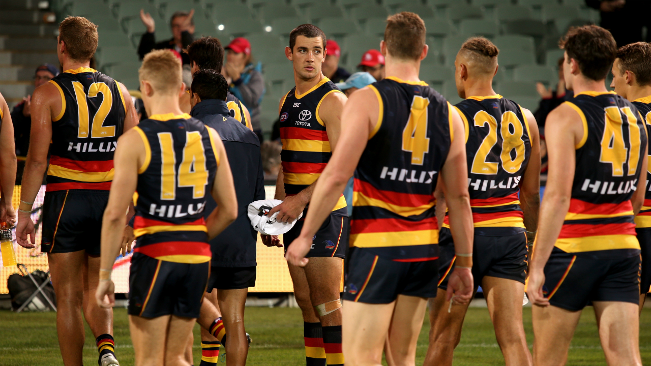 Adelaide Crows captain Tex Walker slammed after woeful performance ...