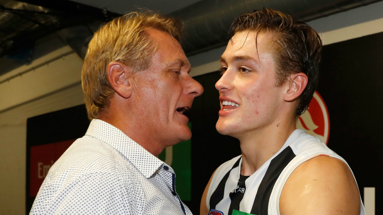 Buckley's game plan "doesn't work" says former Collingwood captain ...