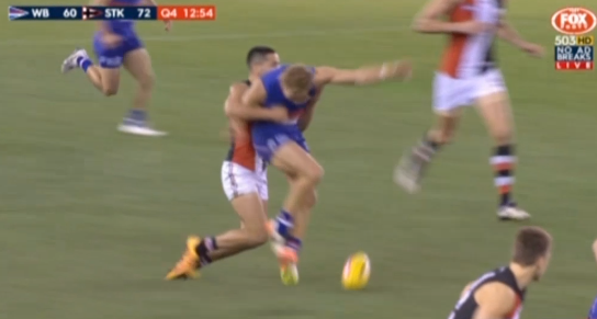 Video: Mitch Wallis breaks ankle in most horrific fashion | Sporting ...