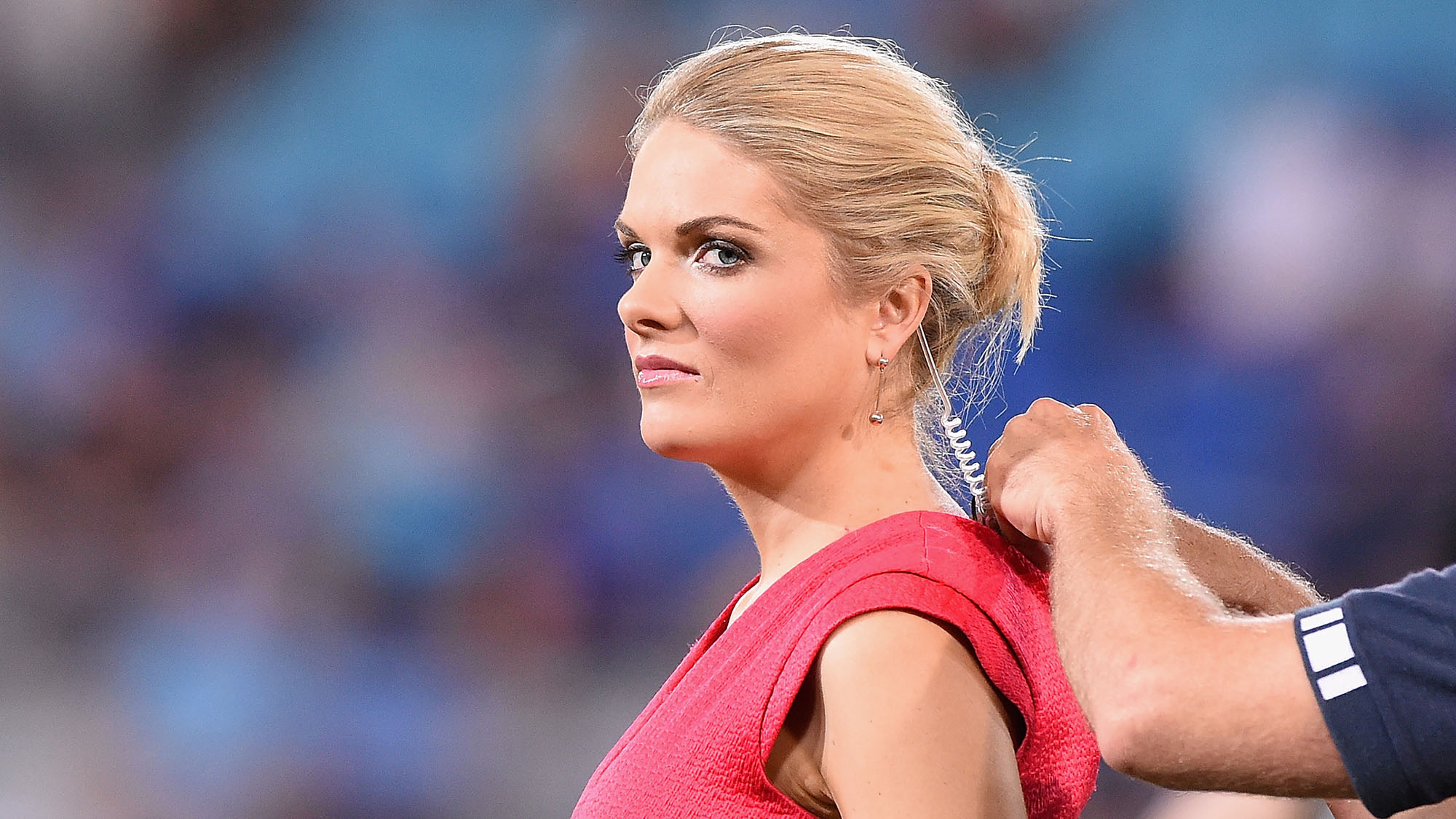 Erin Molan : Erin Molan broken arm injuries: Cameron Williams emotional ...