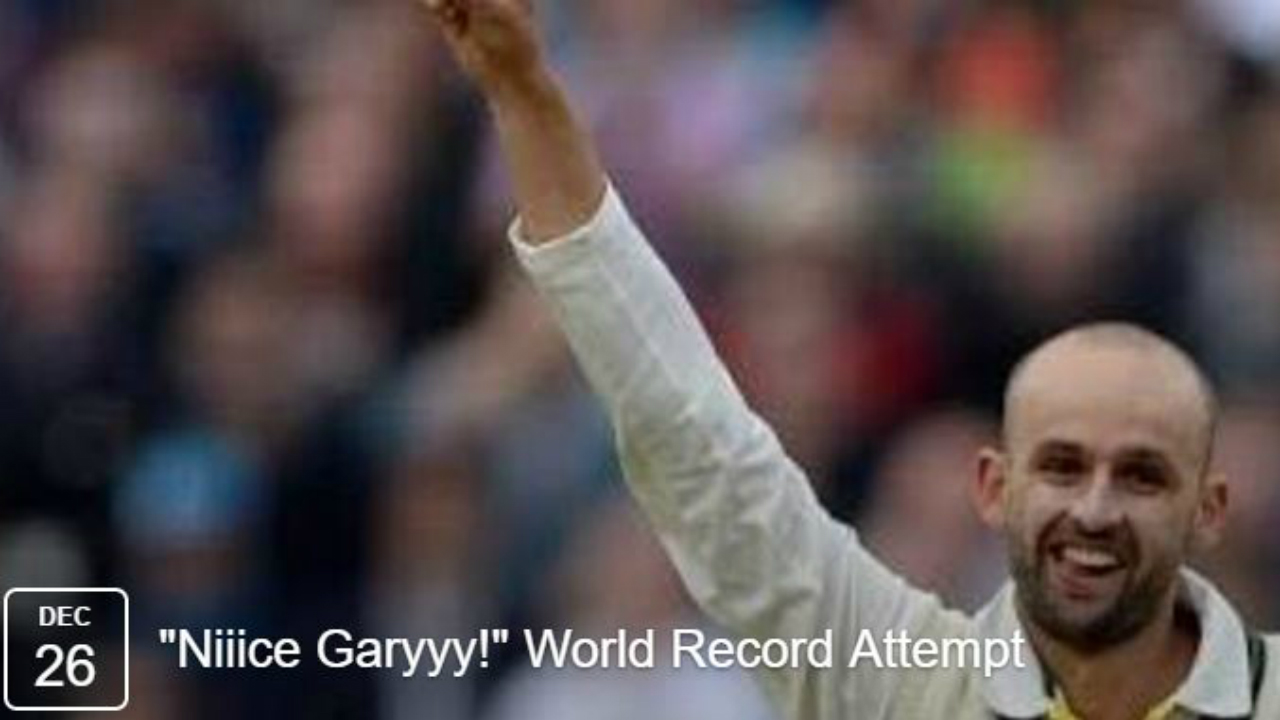 8,000 people join Facebook event to attempt 'Niice Garyyy' world record ...