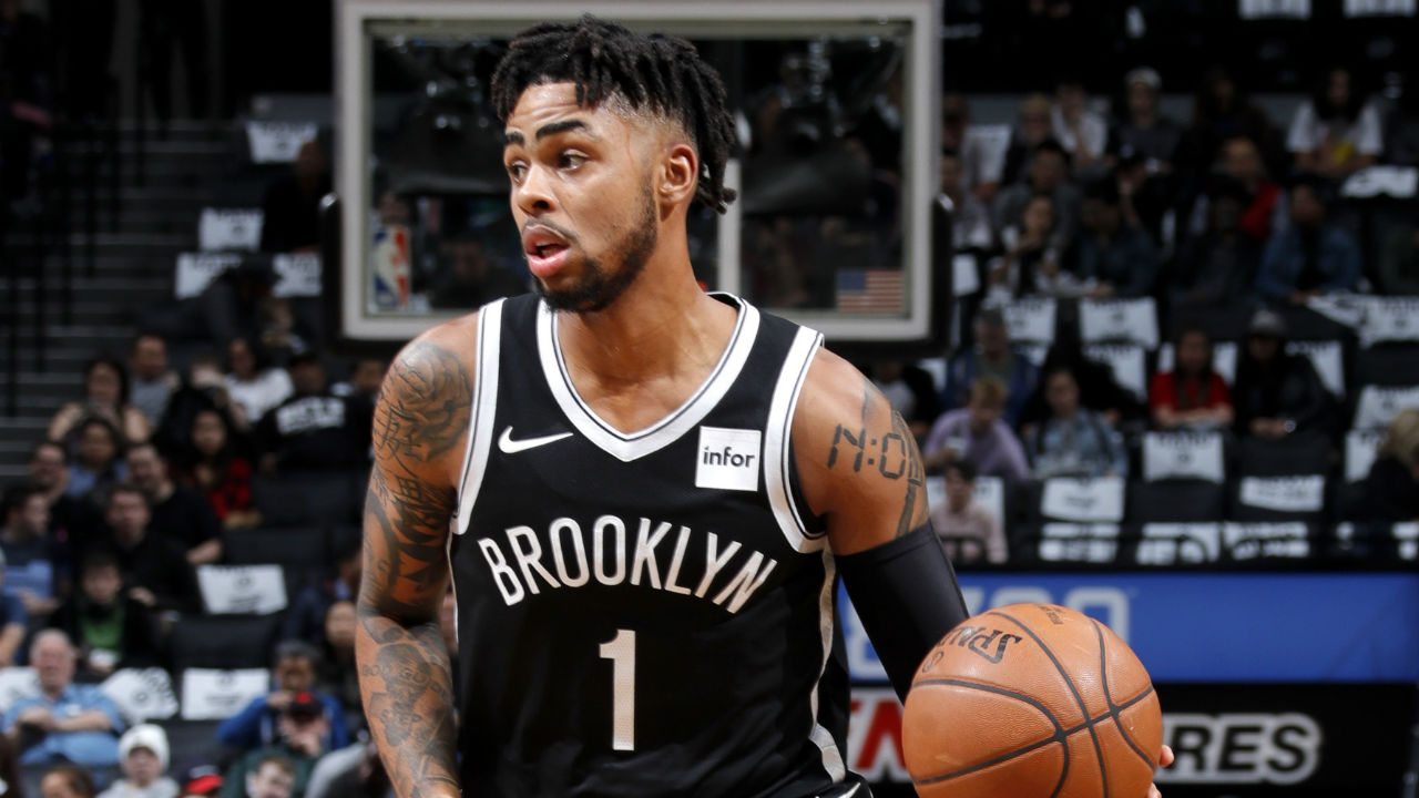 Russell comes up big in fourth as Nets fight off Hawks comeback | NBA ...