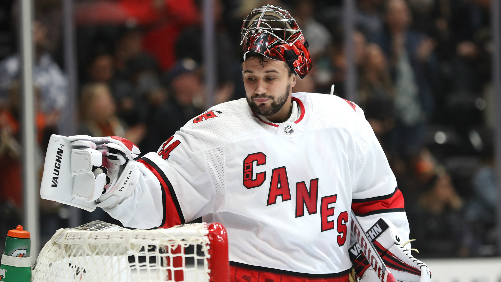 Carolina Hurricanes make light of Petr Mrazek's altercation with Joe ...