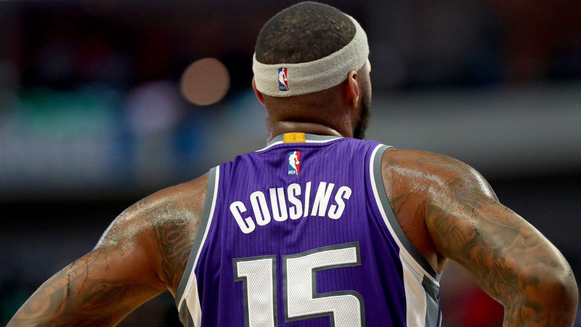 DeMarcus Cousins overcome with emotion in farewell to Sacramento ...