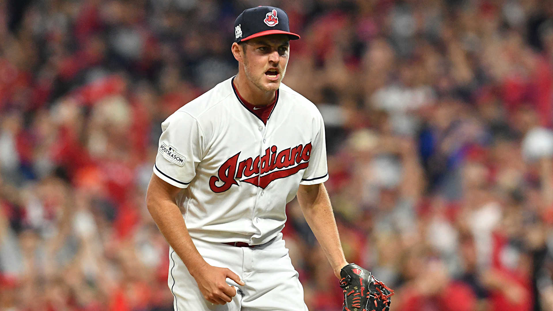 Indians' Trevor Bauer has bad day, gets angry, hurls baseball over ...