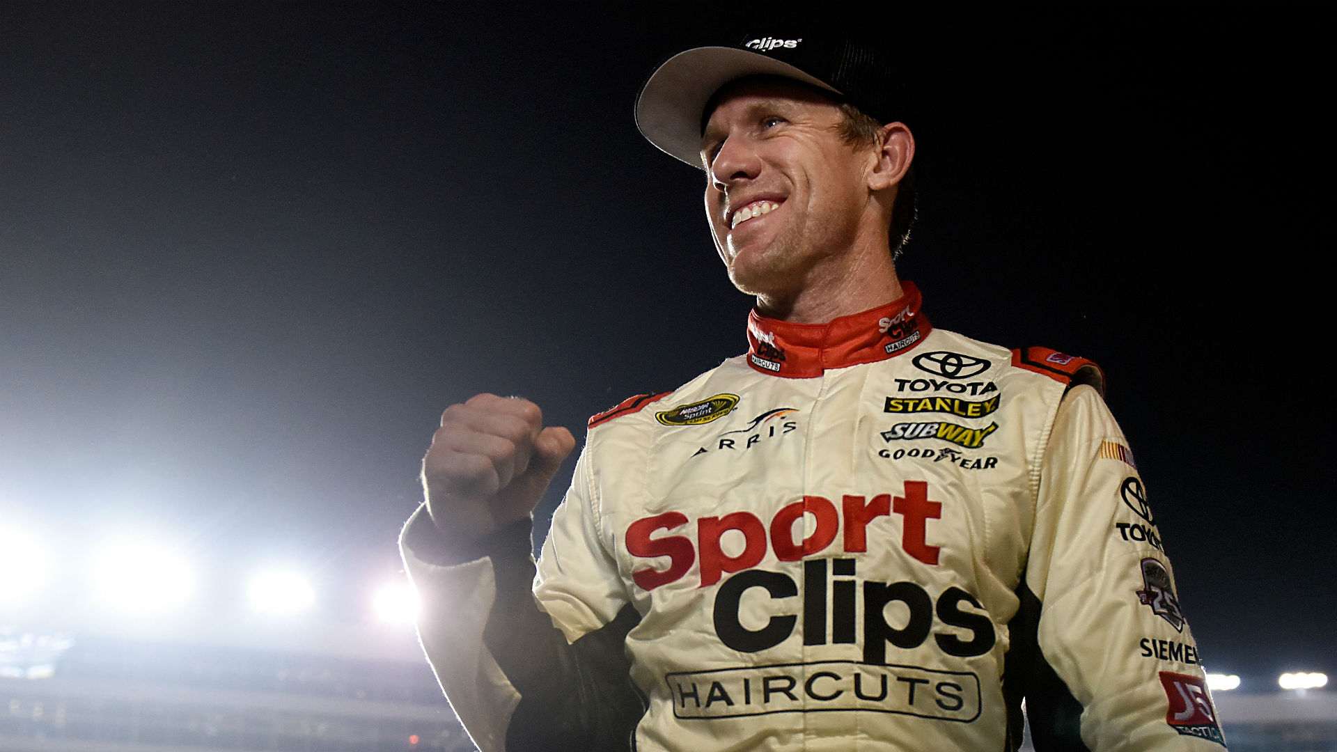 Carl Edwards wins rain-shortened Texas race, secures berth in Chase ...