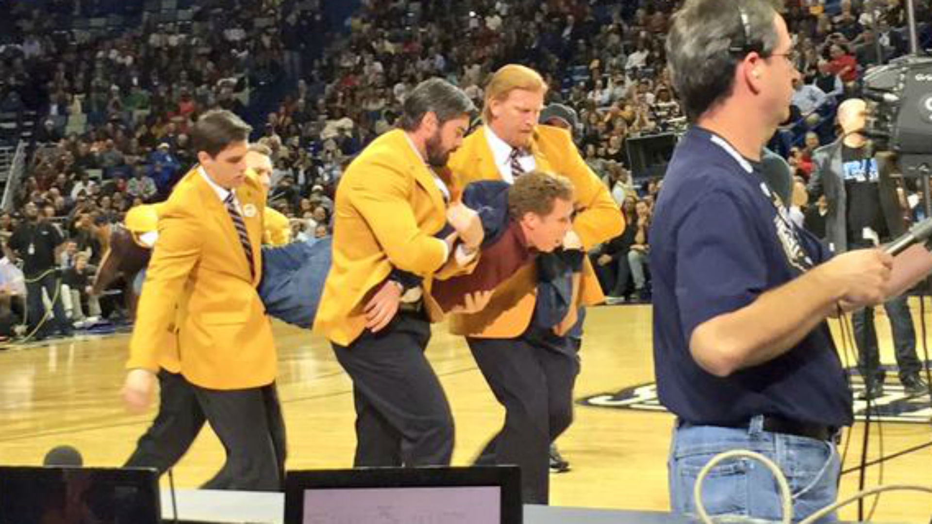 Video: Will Ferrell nails New Orleans Pelicans cheerleader | Sporting ...