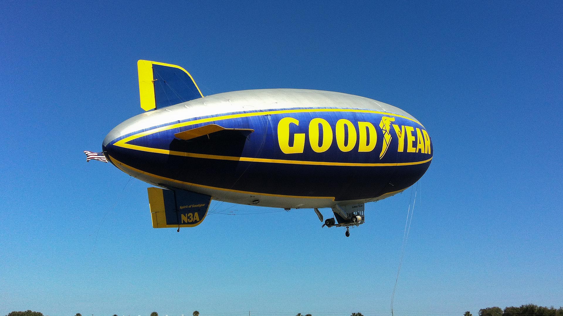 NASCAR from 1,500 feet in the Goodyear Blimp | Sporting News