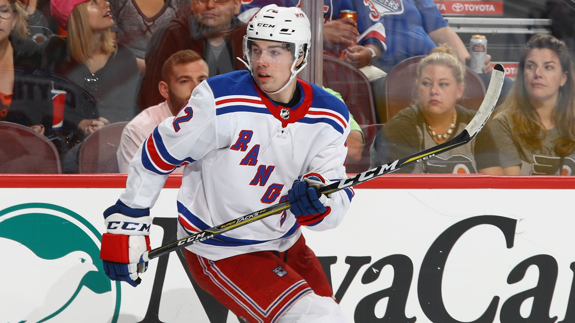 Filip Chytil: 18-year-old rookie makes Rangers' opening-night roster ...