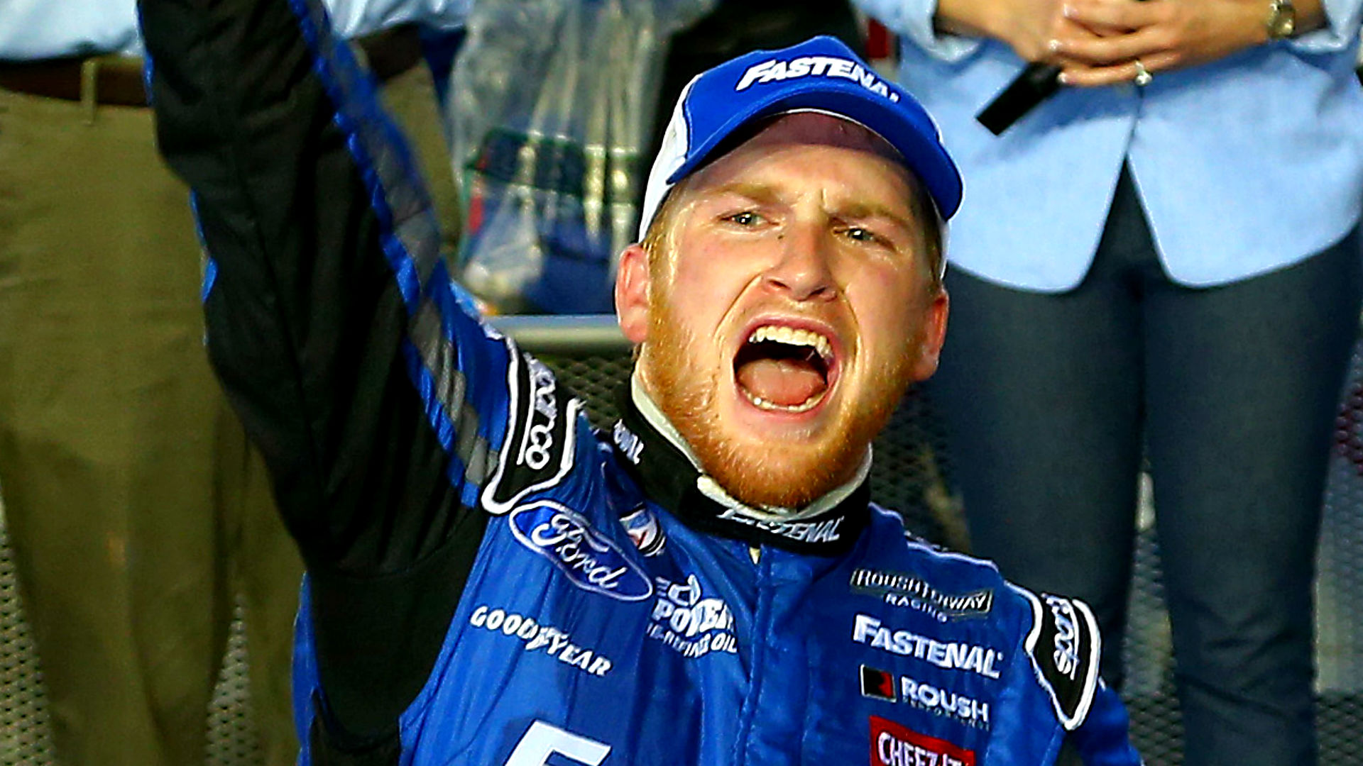 Who is Chris Buescher? NASCAR rookie scores huge upset | Sporting News