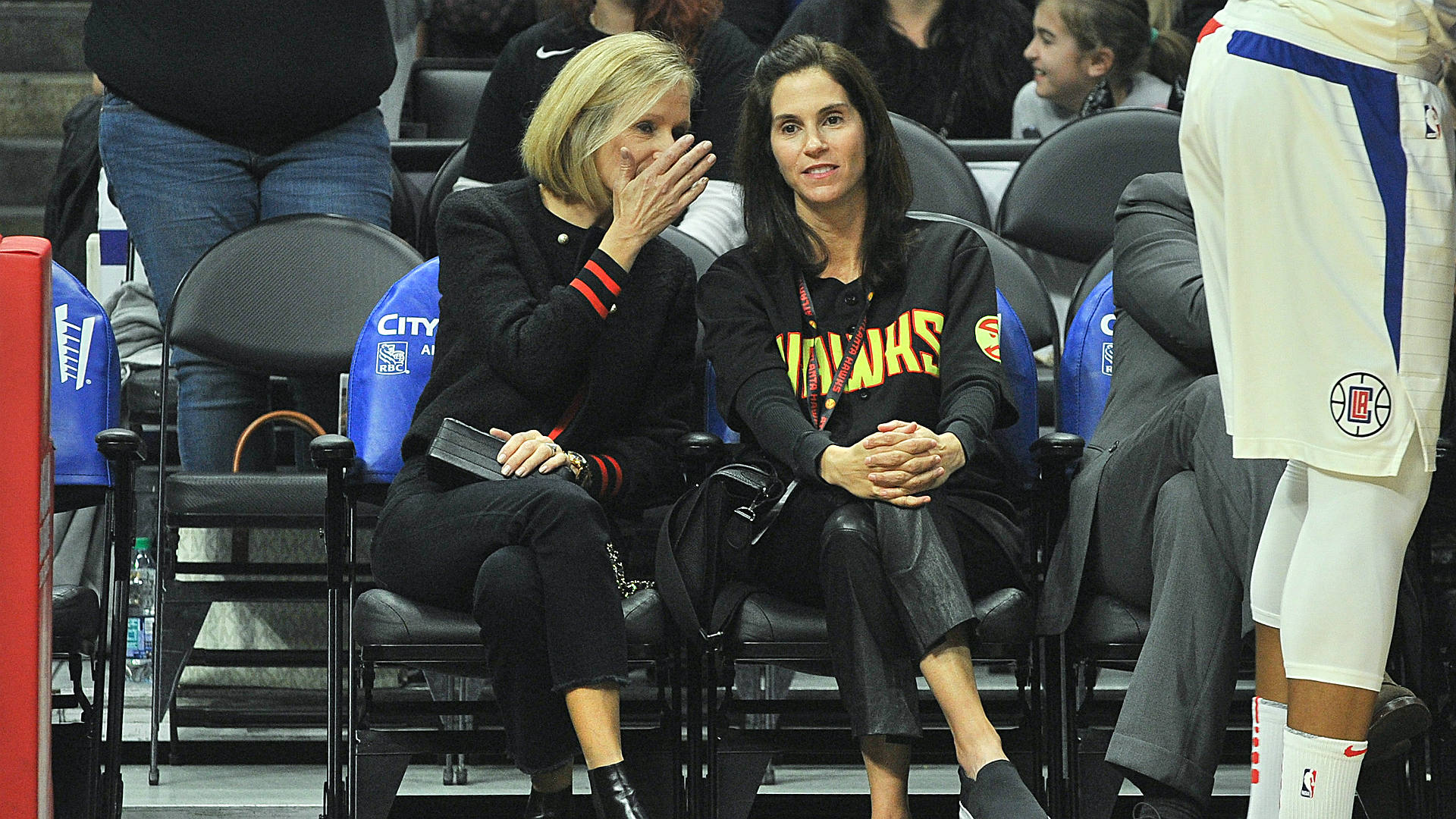 NBA Draft 2018: Jami Gertz represents Hawks at draft lottery and ...