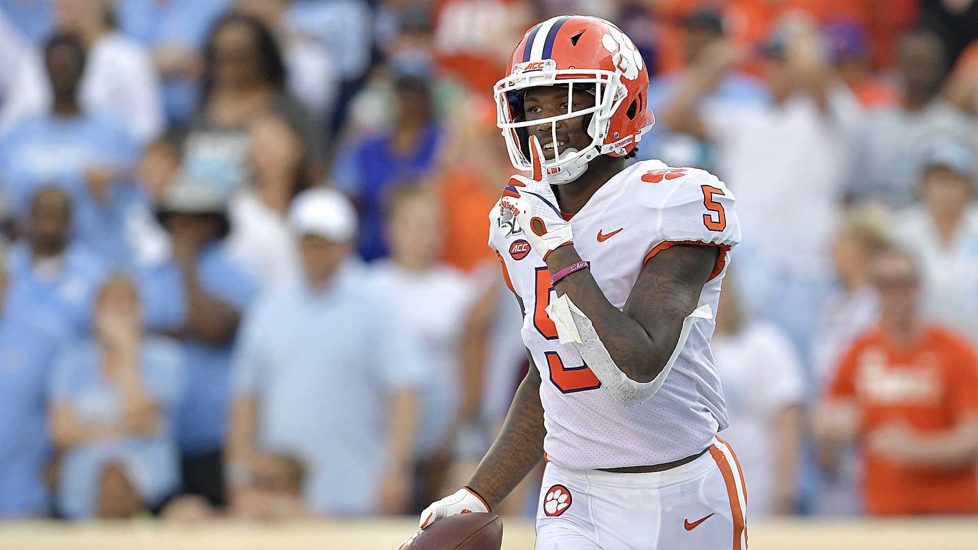 Tee Higgins defends ESPN graphic detailing mother's drug addiction ...