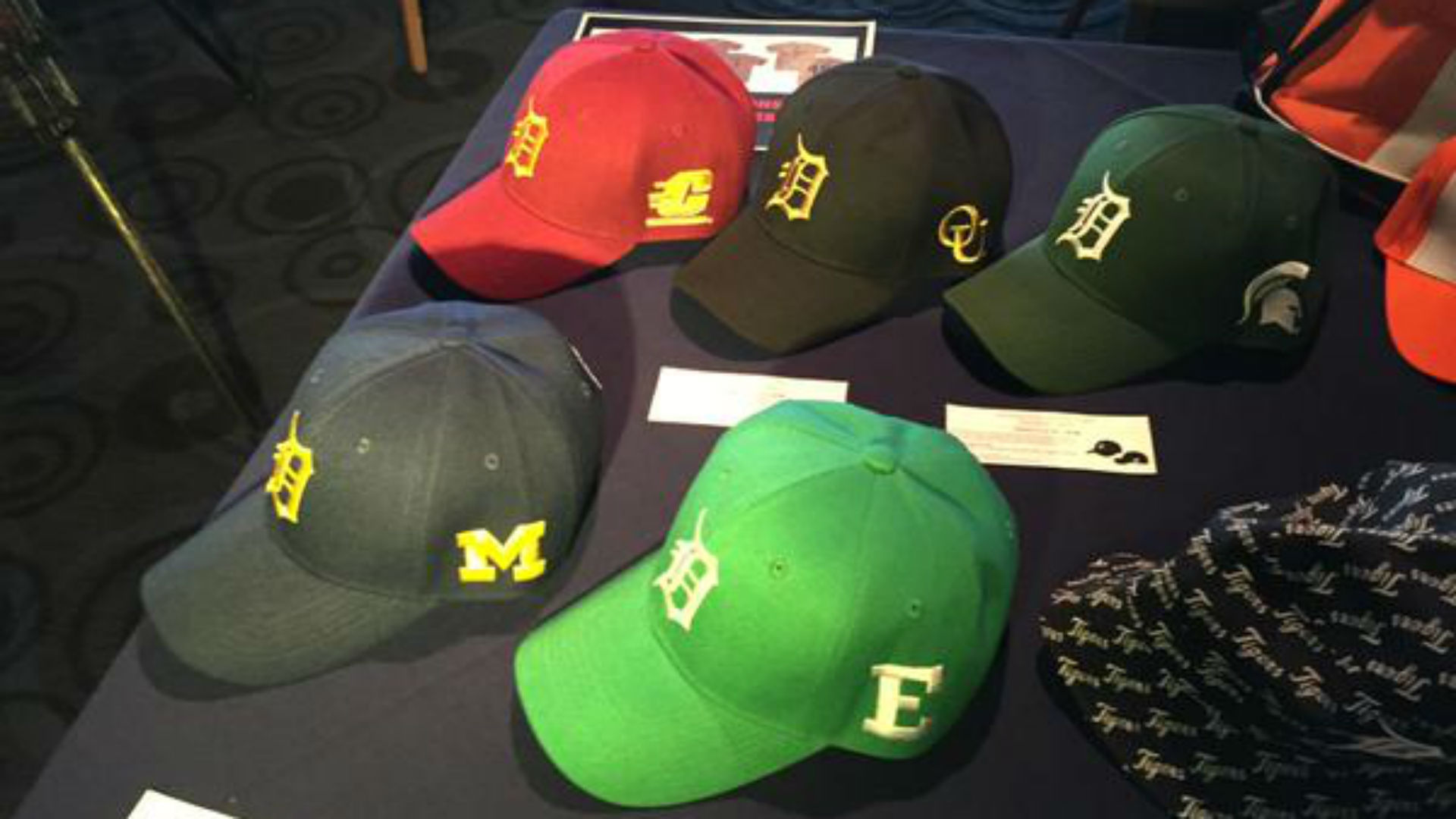 Tigers are selling Michigan college-colored caps | Sporting News
