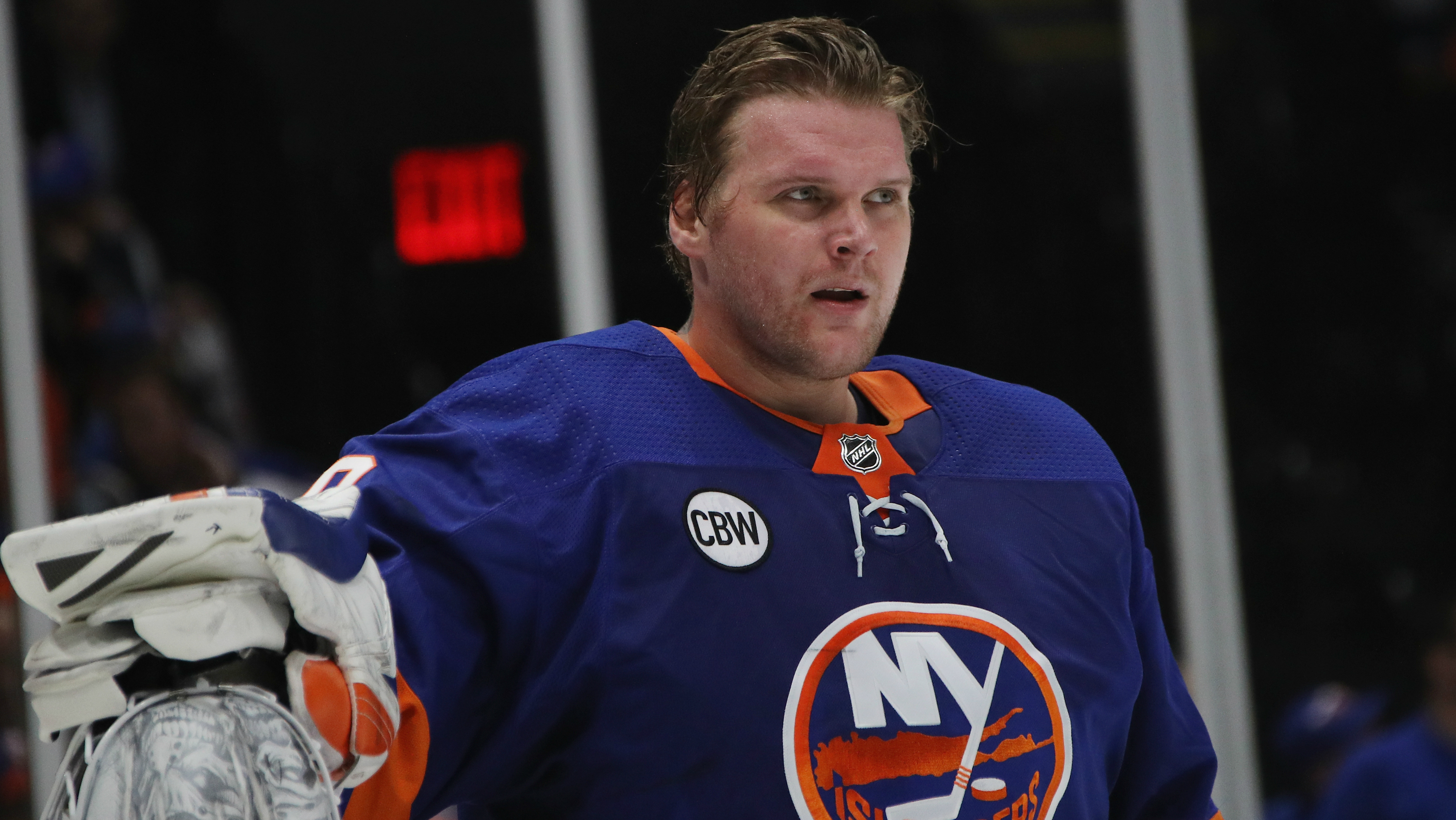 Oops, NHL engraves Robin Lehner's Masterton with wrong team | Sporting ...