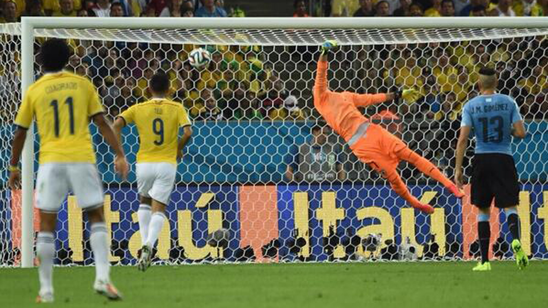 World Cup 2014: Colombia's James Rodriguez scores goal of the ...
