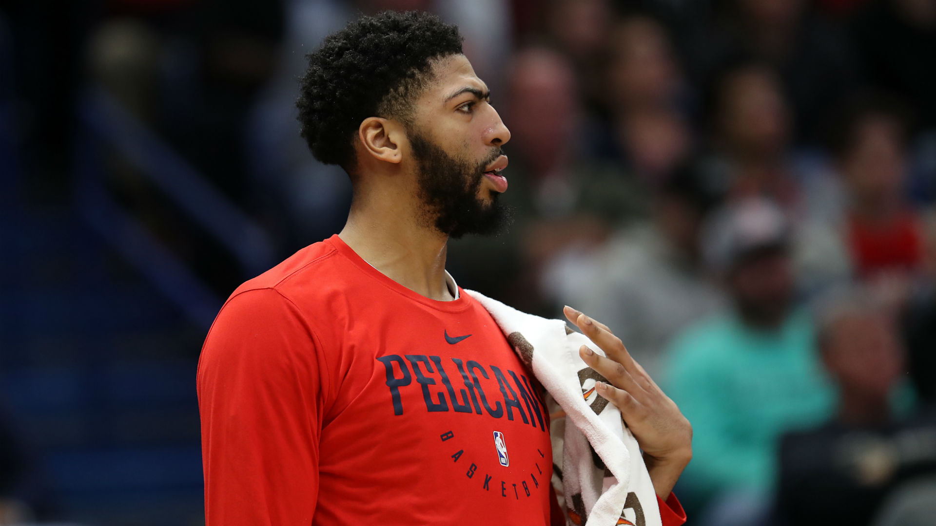 Decoding Anthony Davis' awkward, head-scratching All-Star Media Day ...