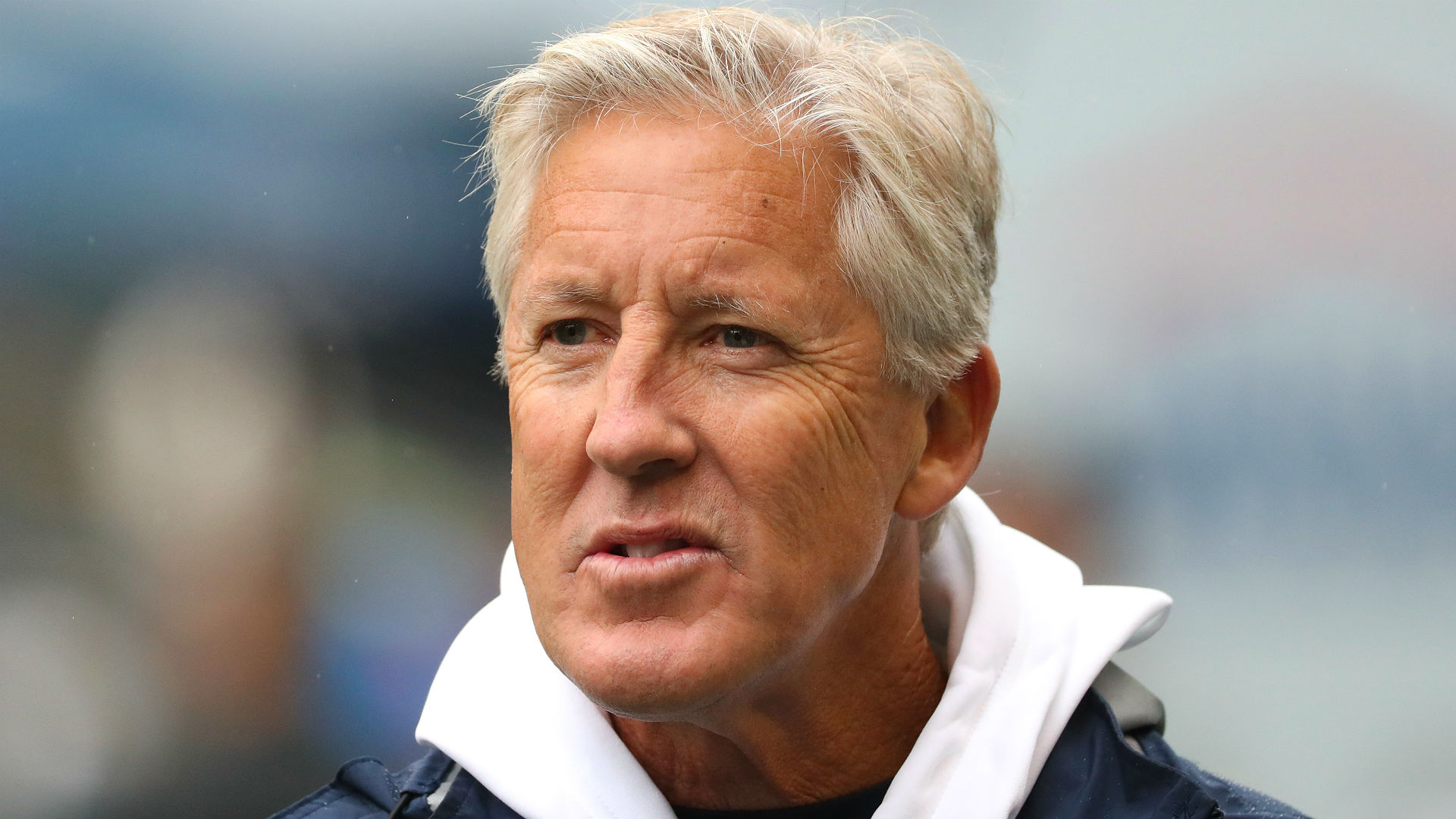 Pete Carroll drilled in face with football | Sporting News Canada