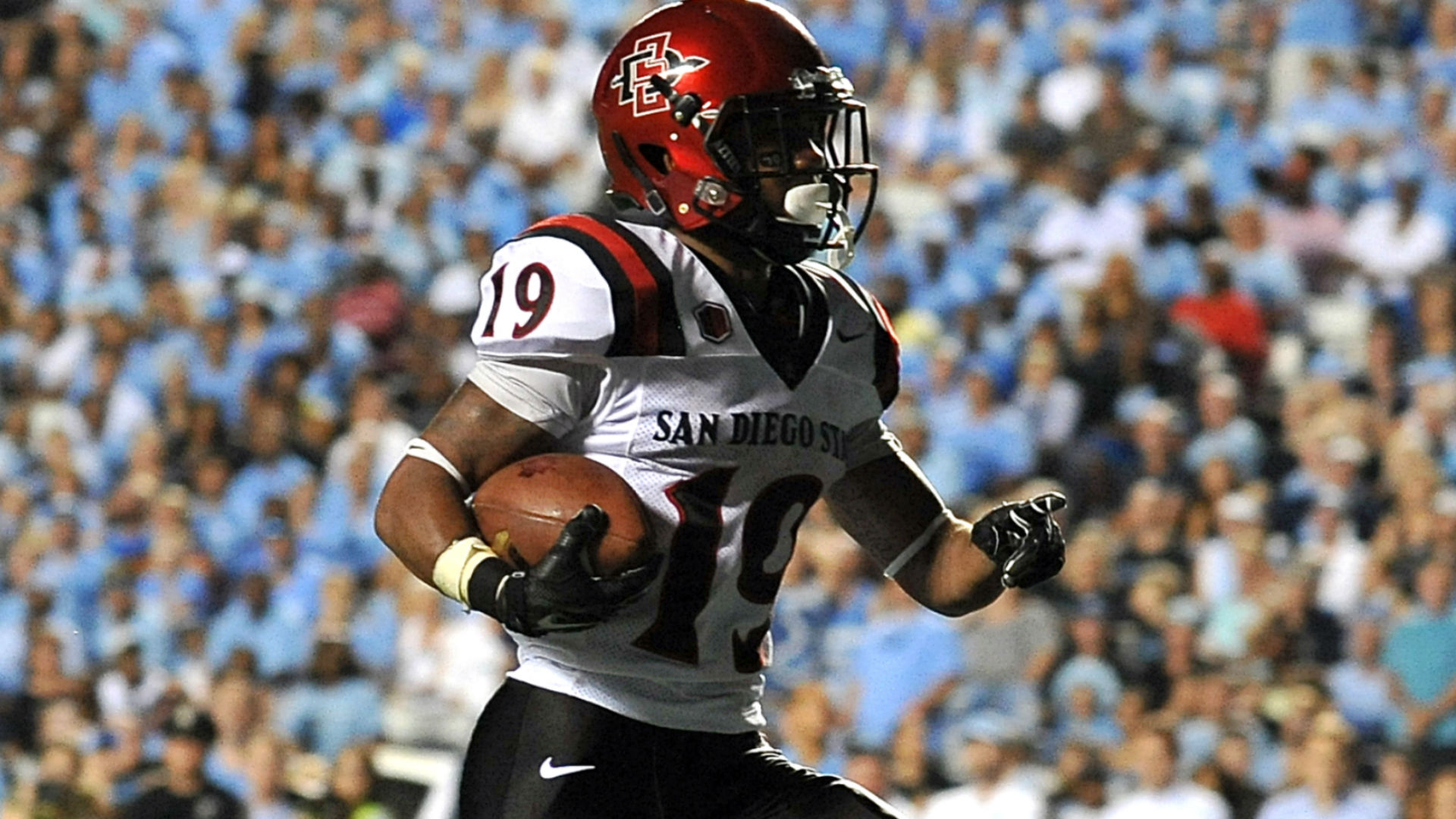 Donnel Pumphrey knows his NFL draft stock depends on pass-catching ...