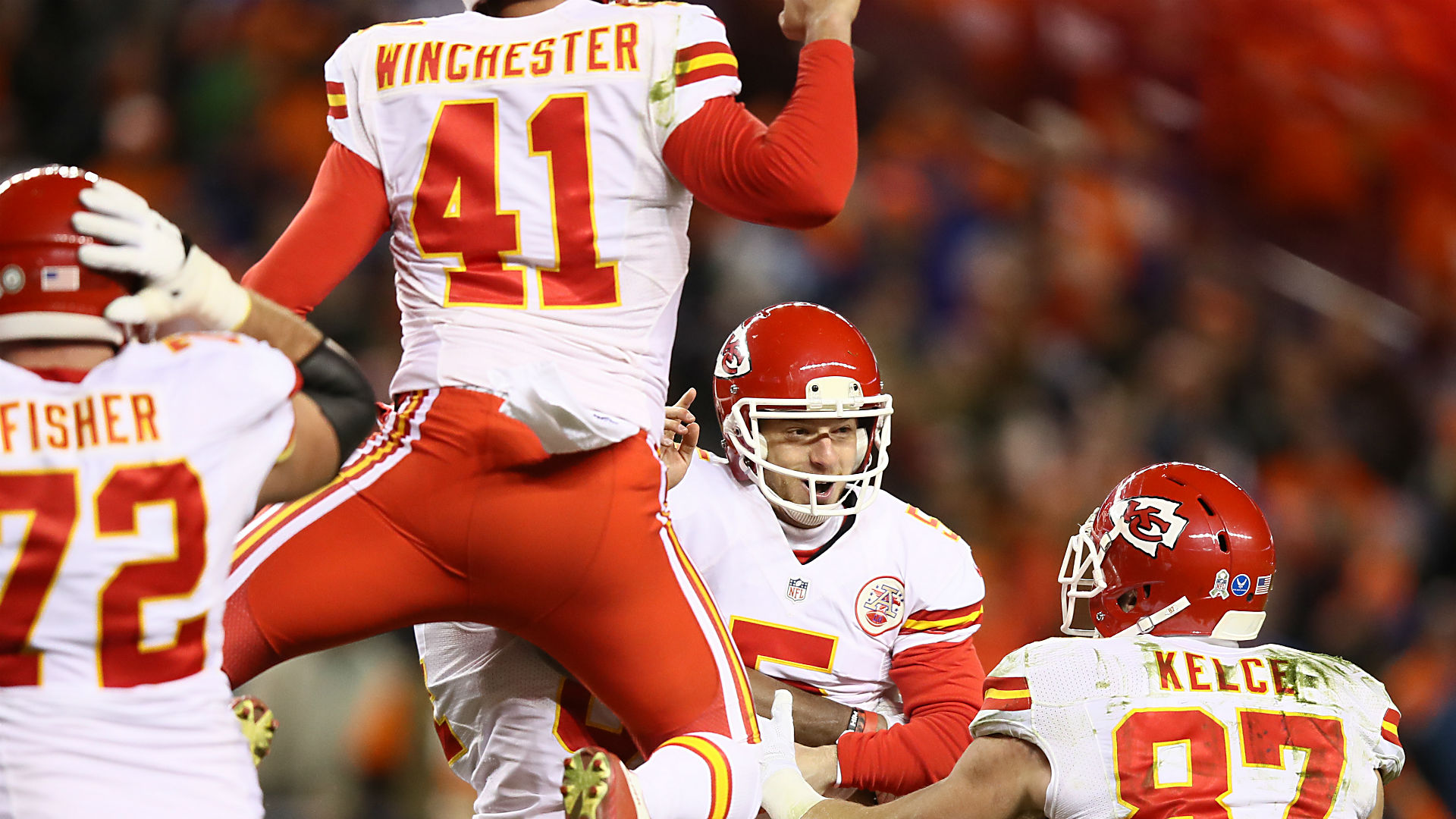 Chiefs outlast Broncos with OT bank shot field goal off the upright ...