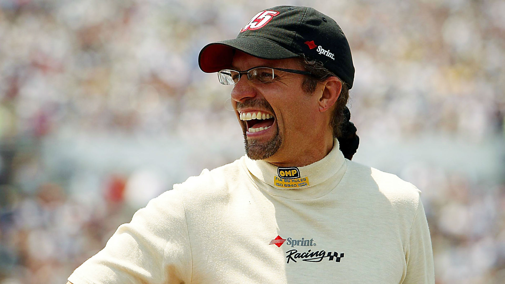 Remember that time a fan stood on the track during a Pocono race ...