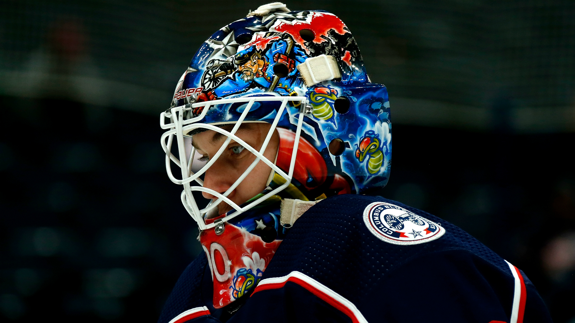 Blue Jackets' Elvis Merzlikins signs two-year contract extension, calls ...
