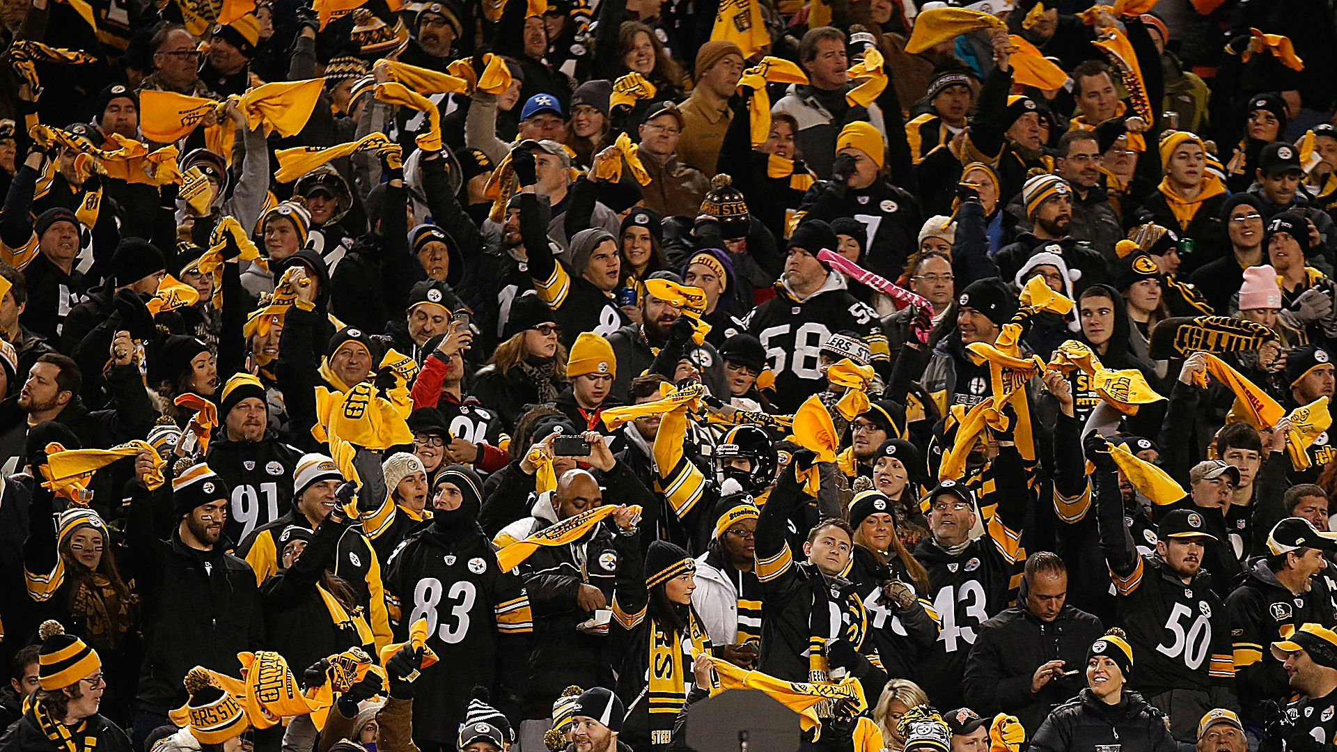 NFL wild-card action report: Bettors waving their Terrible Towels ...