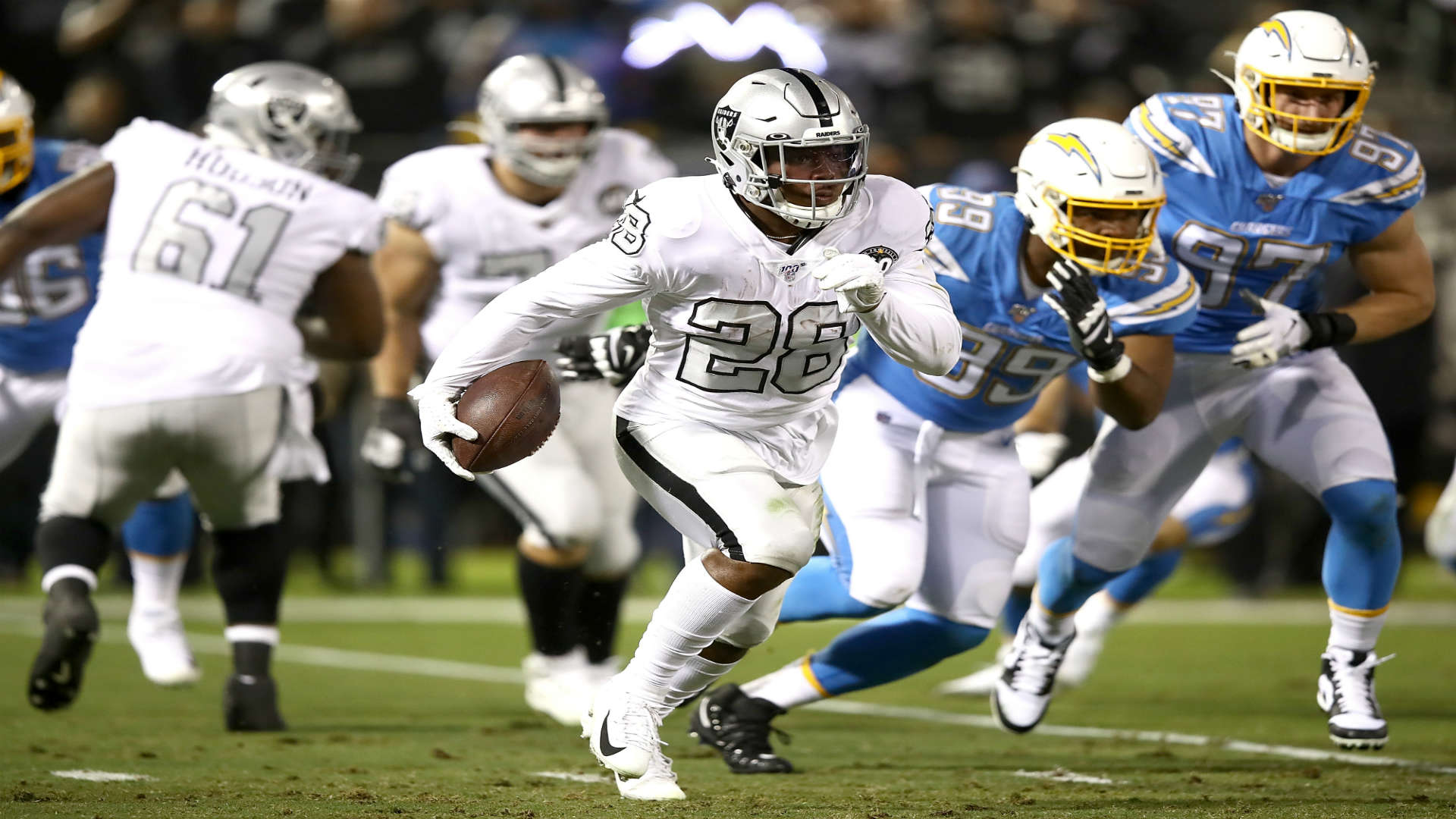 Chargers vs. Raiders final score: Josh Jacobs' late touchdown leads ...