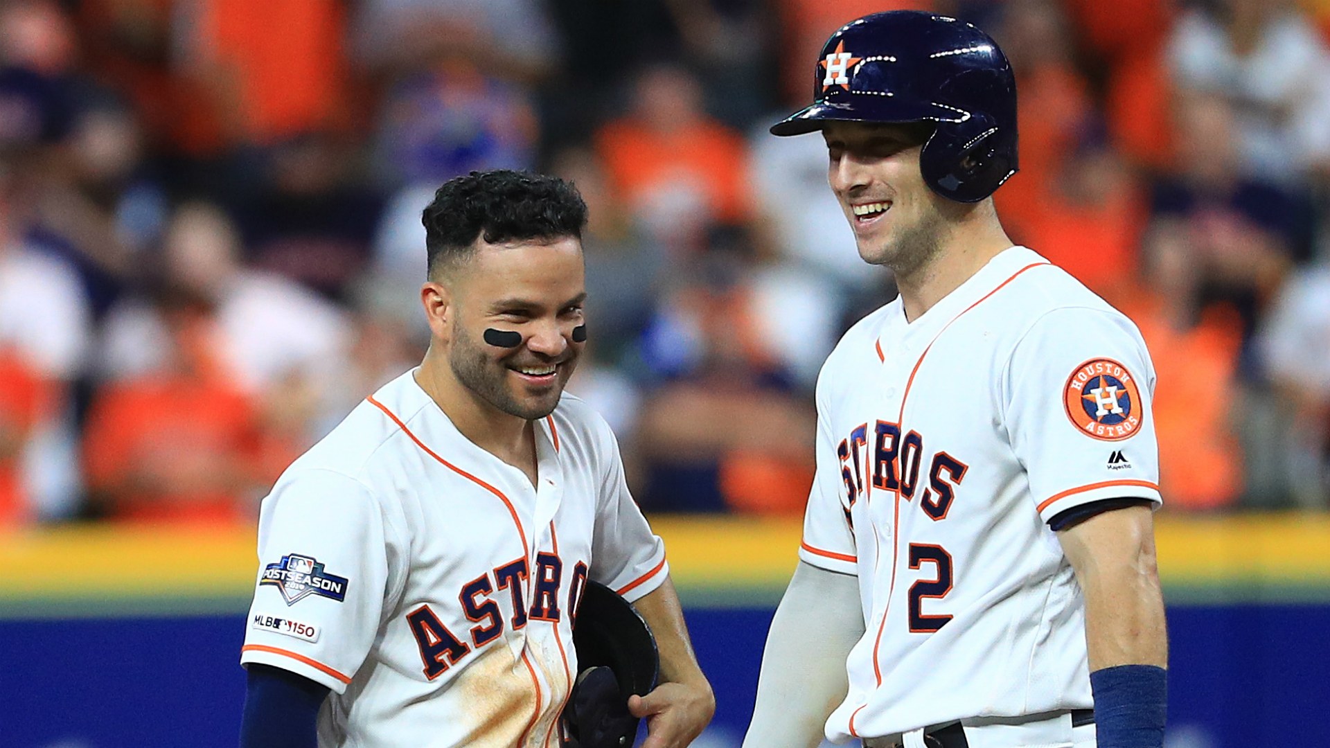 Astros' Jose Altuve, Alex Bregman dance around questions about sign ...