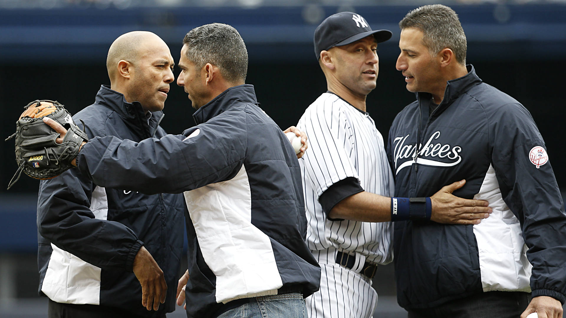Yankees' Core Four reunited before home opener | Sporting News